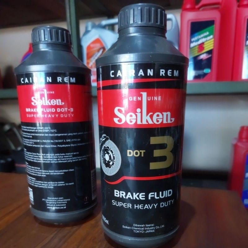Jual Minyak Rem Seiken DOT 3 Putih 1000 ML - 9600 | Shopee Indonesia