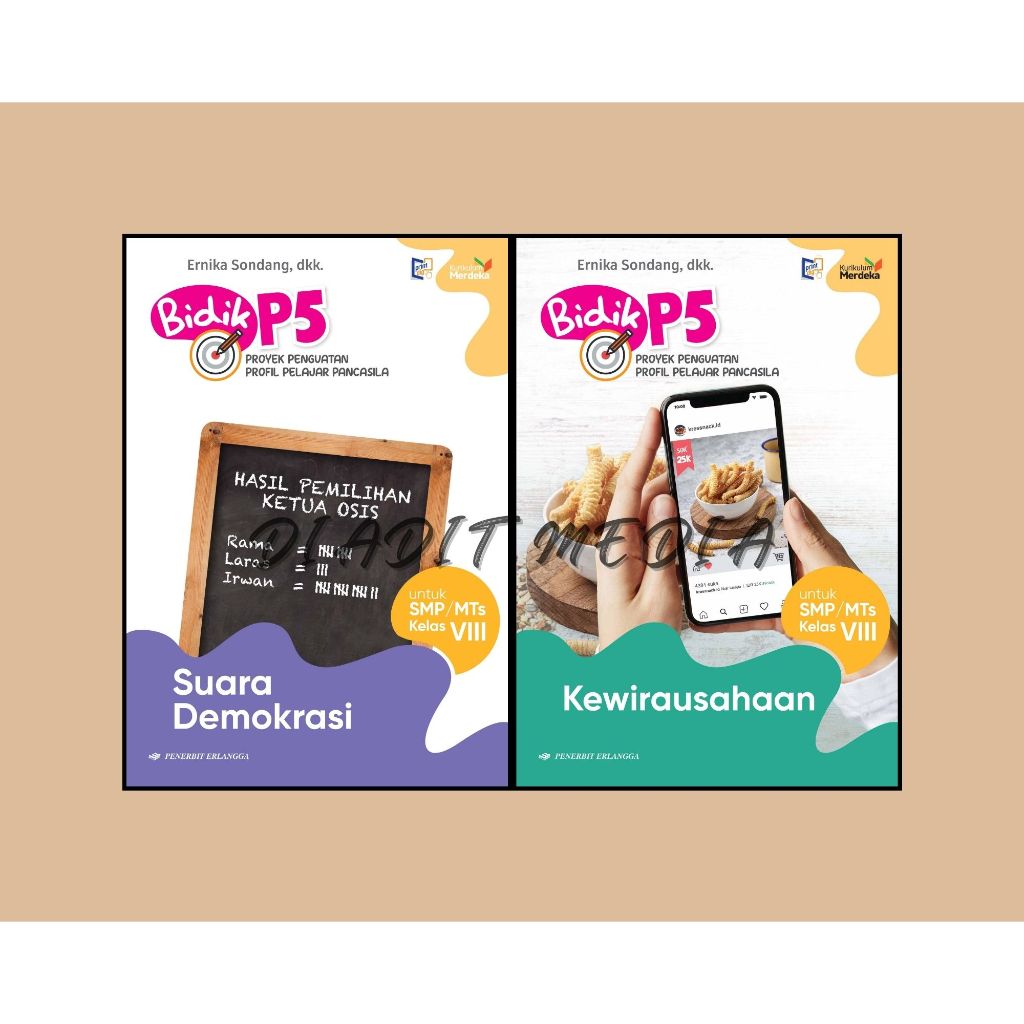 Jual BIDIK P5 KELAS 8 SMP/MTS KURIKULUM MERDEKA - ERLANGGA | Shopee ...