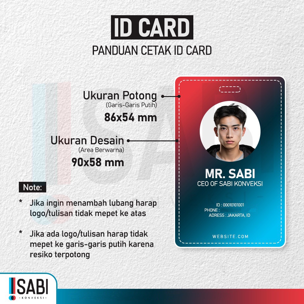 Jual CUSTOM ID CARD PVC CUSTOM ID CARD KARTU MURAH | Shopee Indonesia