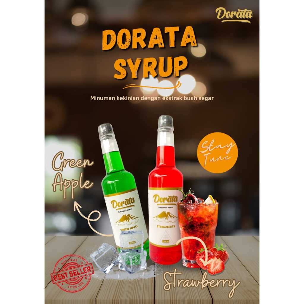 Jual Dorata Syrup All Variant 750ml - Sirup Merk Dorata Semua Rasa ...