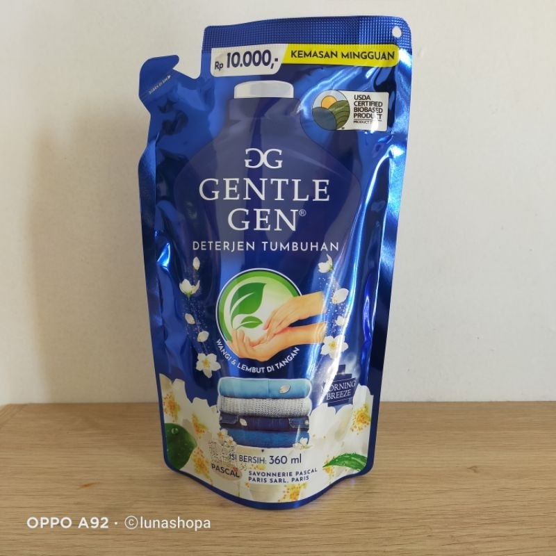 Jual GENTLE GEN DETERGEN TUMBUHAN BOTOL DAN POUCH | Shopee Indonesia