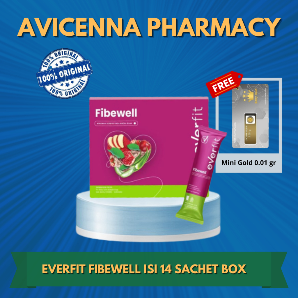 Jual Everfit Fibewell 14s - Minuman Fiber Mixberry Halal BPOM | Shopee ...