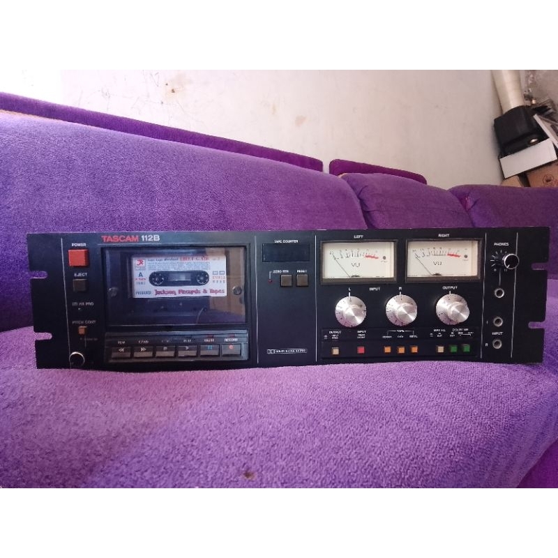Jual TASCAM 112B / Stereo Cassette Deck / Tape Recording / Pemutar ...