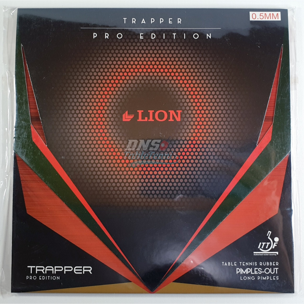 Jual Lion Trapper Pro - Rubber Karet Pingpong Bet Tenis Meja Bintik ...