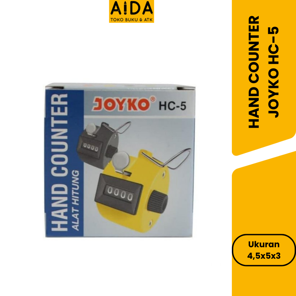 Jual Hand Counter Joyko HC-5 Alat Hitung Praktis | Shopee Indonesia