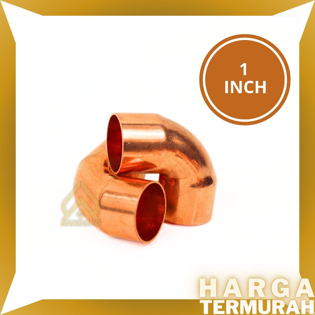 Jual ELBOW TEMBAGA | KENI | KNEE | ELBO COPPER ELBOU TEMBAGA 1 INCH | ASWIN | Shopee Indonesia
