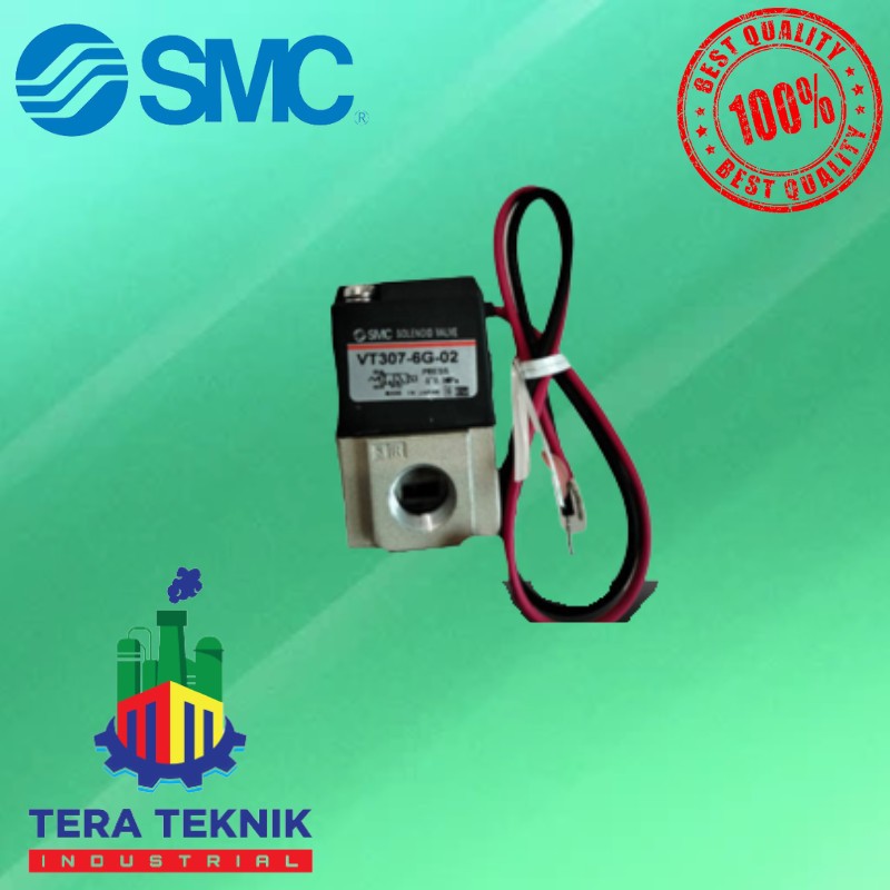 Jual Selenoid Pneumatic SMC VT307-6G-02 DC12V READY STOCK | Shopee Indonesia