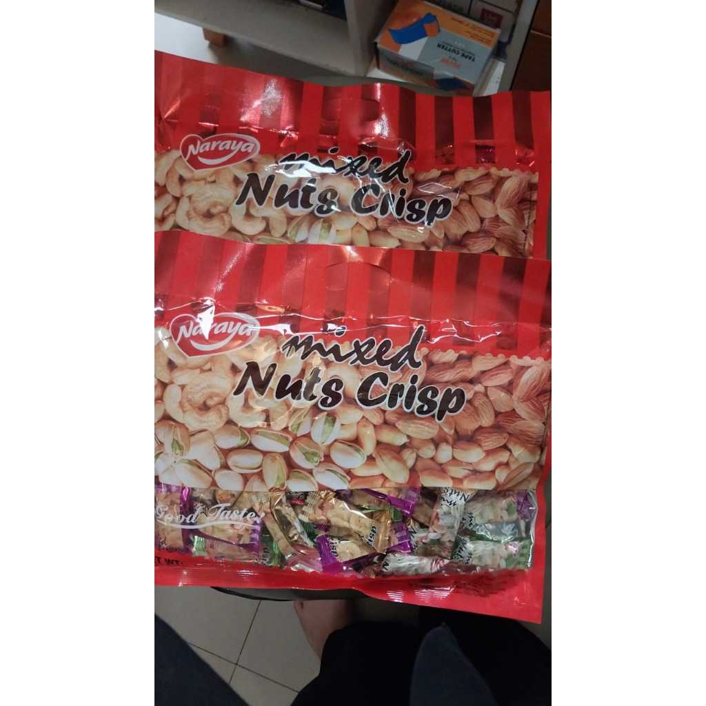 Jual Naraya Permen Mixed Nuts Crips | Shopee Indonesia
