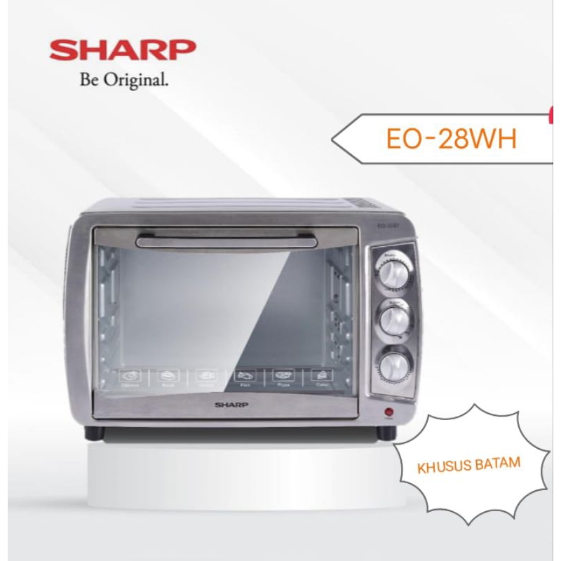 Jual SHARP OVEN ELECTRIC 35 LITER EO-35ST BARU GARANSI RESMI | Shopee ...
