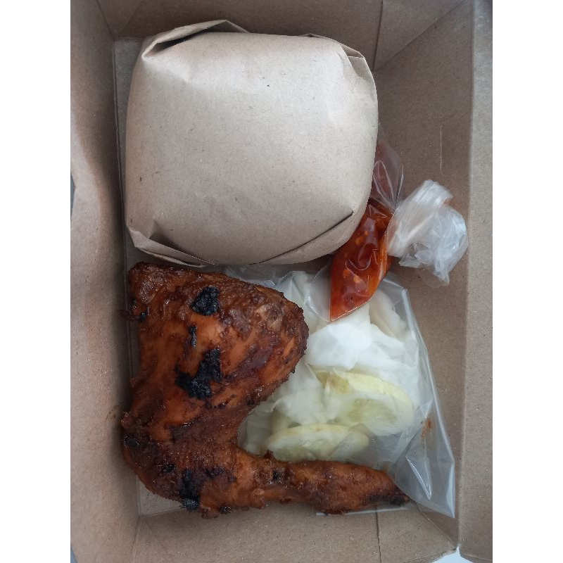 Jual NASI AYAM BAKAR LALAPAN (POT 4 ) | Shopee Indonesia