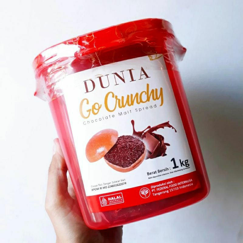Jual COKELAT DUNIA GO CHOCO CRUNCHY 1KG | Shopee Indonesia