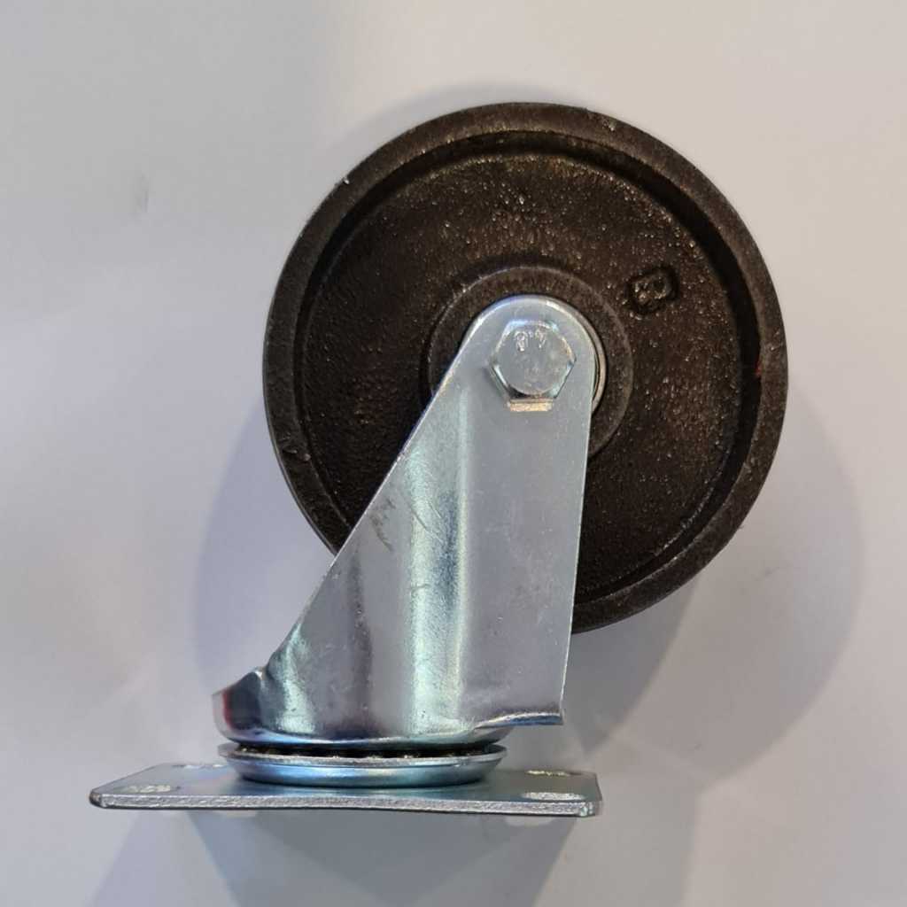 Jual Roda Caster / Troli / Troly Besi 4 Inch Hidup ( Putar ) Ball ...