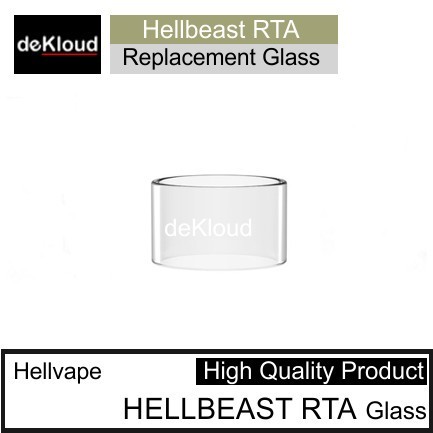 Jual Hellbeast RTA Replacement Glass | 24mm kaca tabung hell beast ...