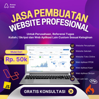 Jual Jasa Pembuatan Website Landing Page | Company Profile | Aplikasi ...