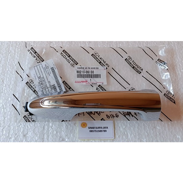 Jual Handle Pintu Belakang Fortuner 2016-2020 Original 69210-0K130 ...