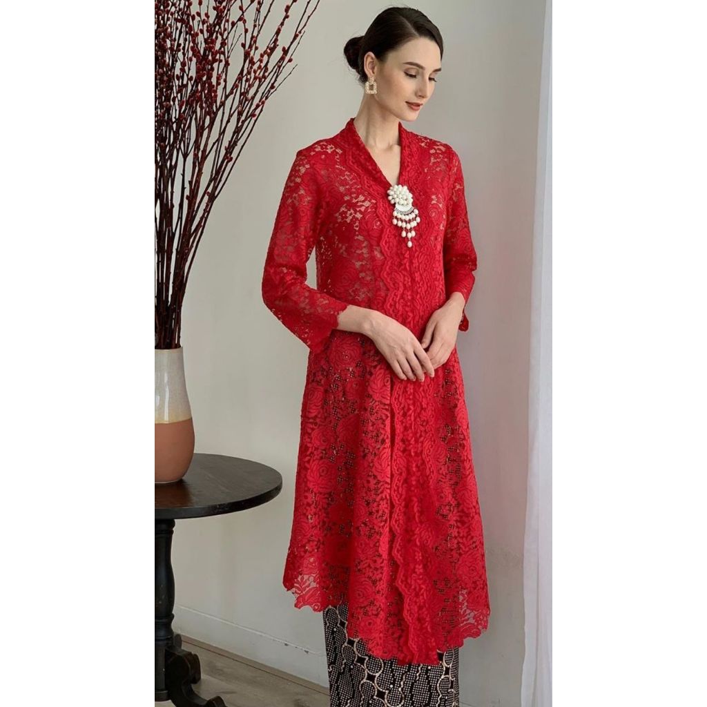 Jual TIDAK PO - ATASAN SAJA Full Furing kebaya danur bisa request warna ...