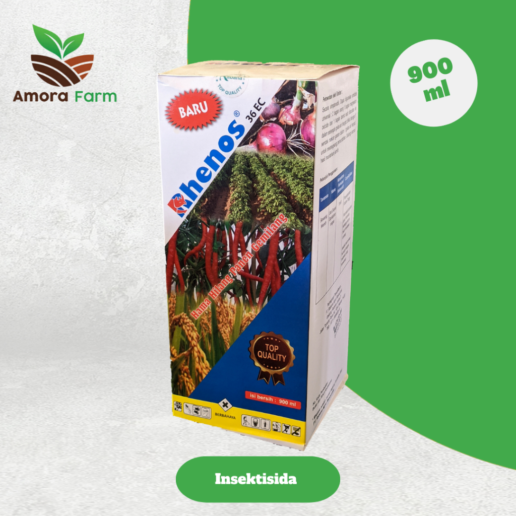 Jual Insektisida & Akarisida RHENOS 36EC 900ml Pembasmi Ualat Dan ...