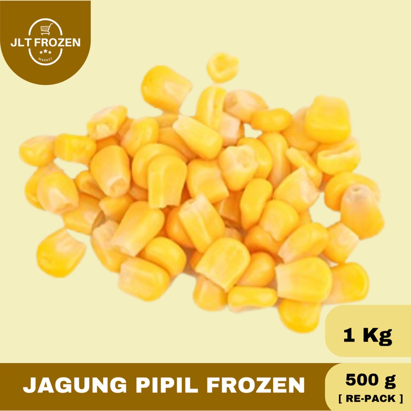 Jual Jagung Pipil Frozen / Corn Frozen / Jagung Frozen - 500g / 1kg ...