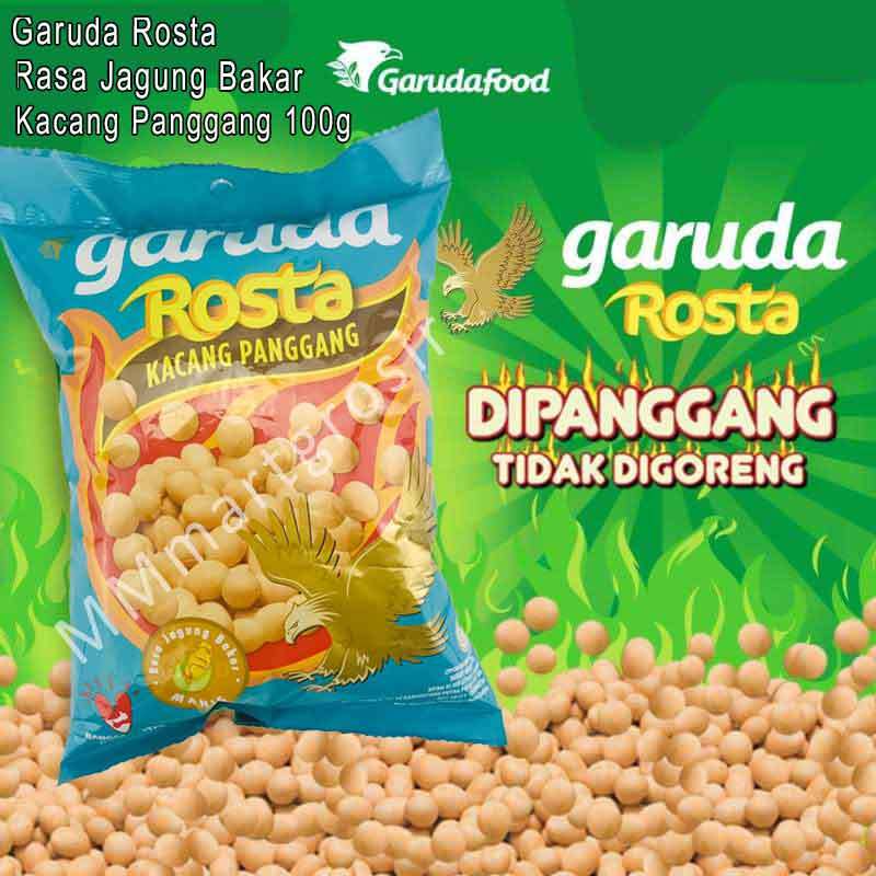 Jual Garuda Rosta / Kacang Panggang / Rasa Jagung Bakar / 95g | Shopee ...