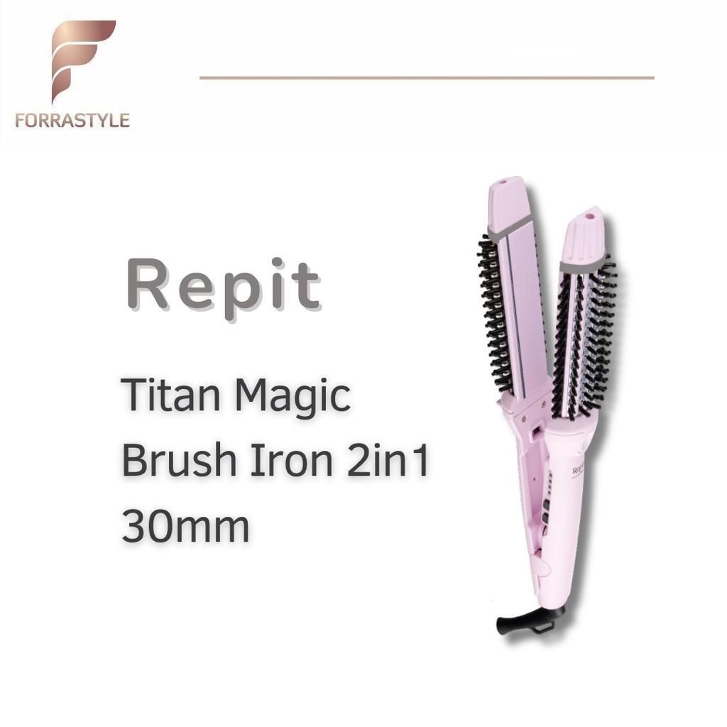 Jual Repit Catokan Sisir / Magic Brush Iron 2in1 Titan 30mm | Shopee ...