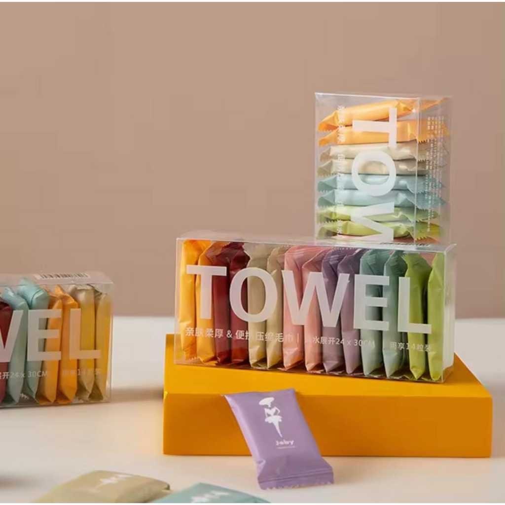 Jual Handuk Wajah Protable Praktis Perjalanan Handuk Travel Portable ...