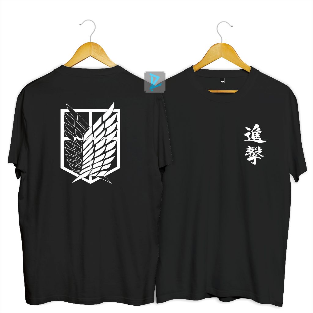Jual ATTACK ON TITAN DL Shingeki no Kyojin Kaos ANIME JEPANG Kaos Manga ...