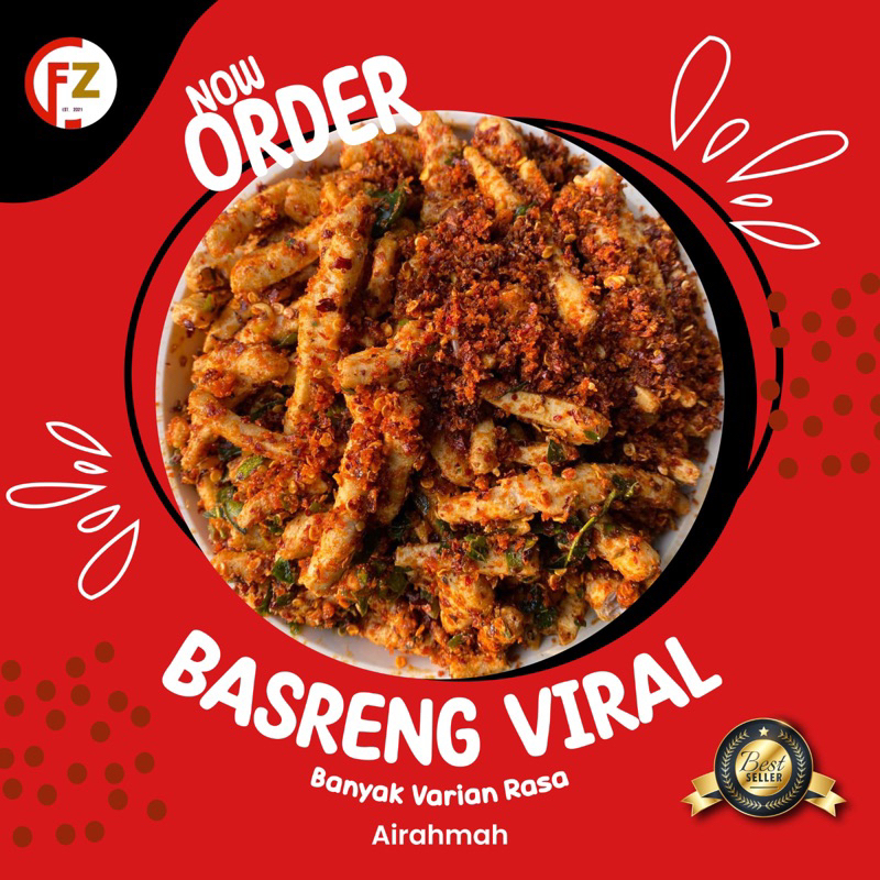 Jual basreng viral 1 kg/ basreng ai rahmah/ produk baru | Shopee Indonesia