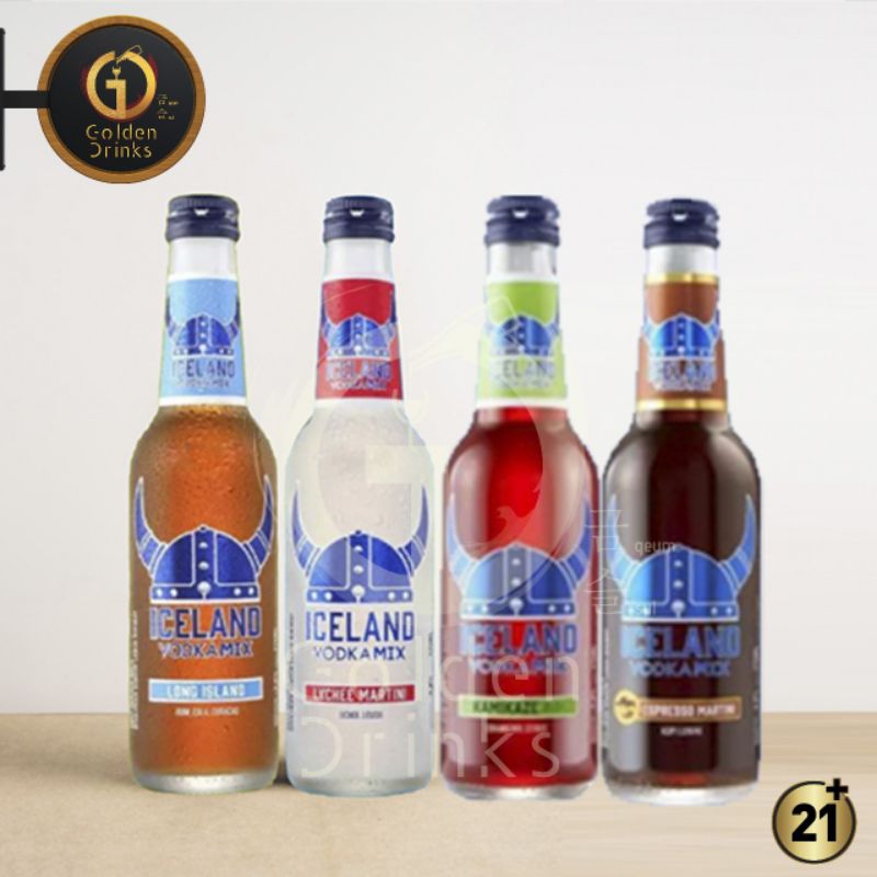 Jual ICELAND VODKAMIX Lychee Martini / Long Island 275 ml | Shopee ...