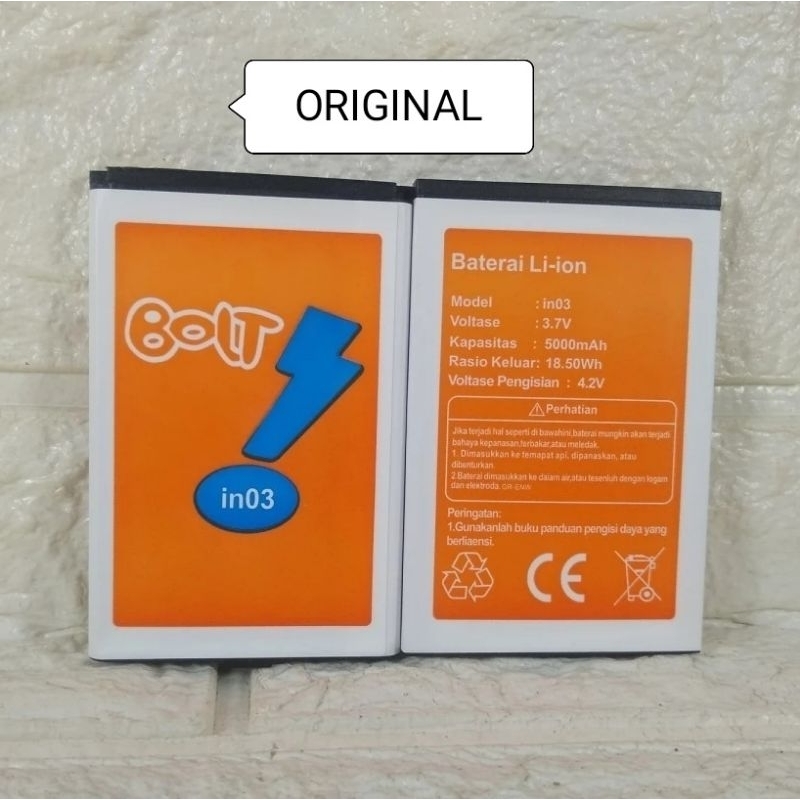 Jual baterai battery batre Modem Mifi BOLT in03 Wifi Bold Aquila Max Ultra | Shopee Indonesia