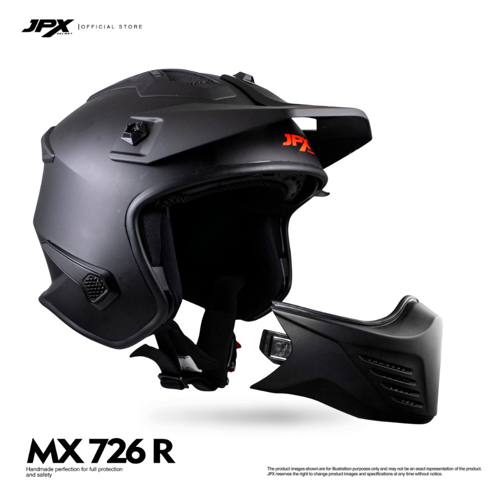 Jual HELM JPX MX 726 R REAL PICT & VIDEO ORIGINAL 1000% | Shopee Indonesia