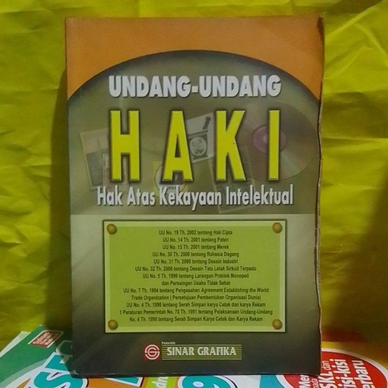 Jual Undang undang HAKI ( Hak atas Kekayaan Intelektual ) | Shopee Indonesia