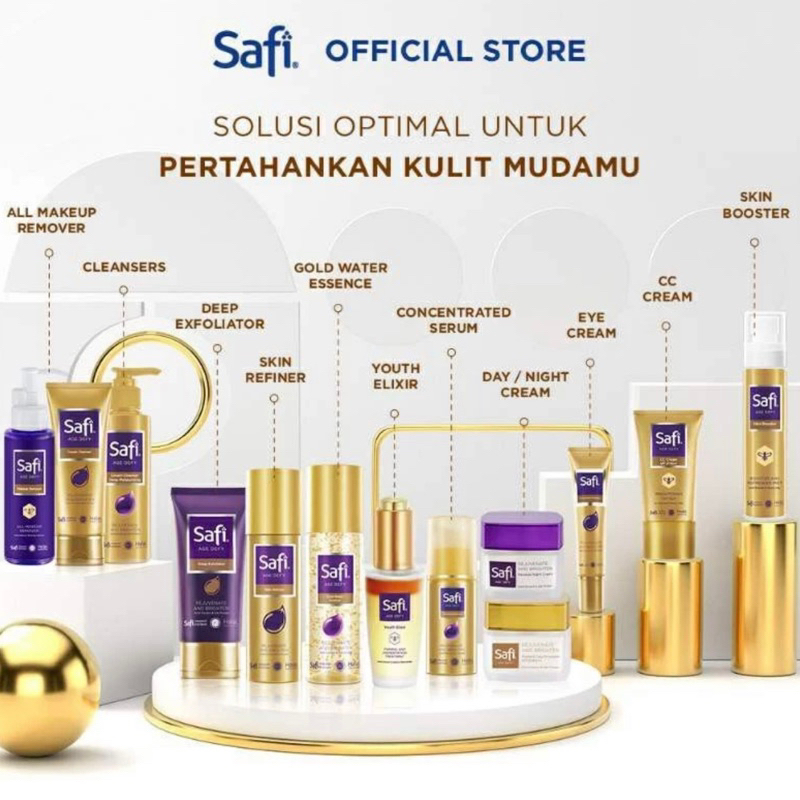 Jual SAFI Age Defy Series | Day Night 25 40g | Gold Water 30 100 ...