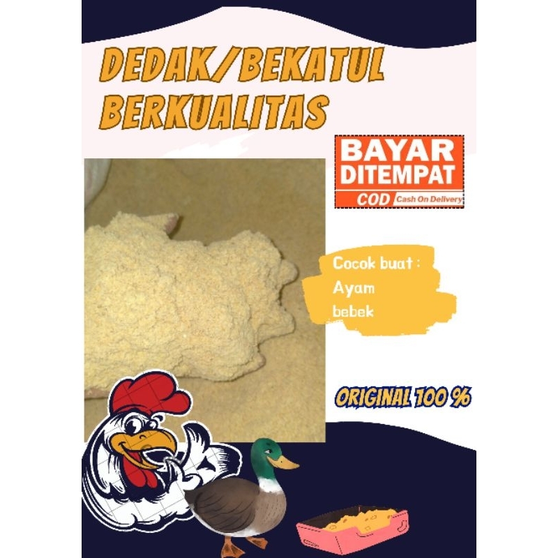 Jual Dedak Bekatul untuk pakan ayam, bebek, dll. 1kg | Shopee Indonesia