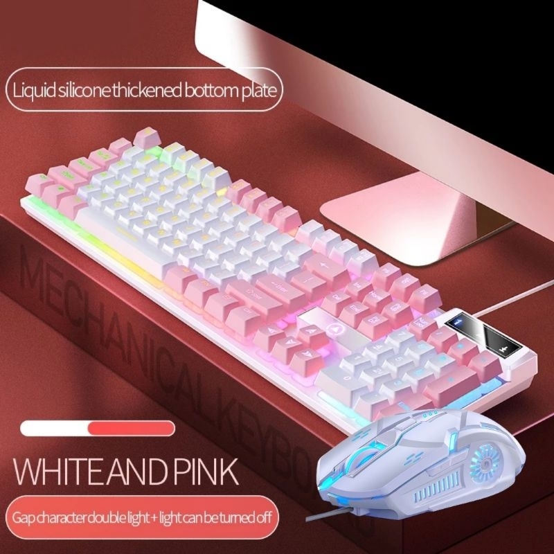 Jual FYPE Gaming Keyboard RGB Cable Light K500 Mechanical Hand | Shopee ...