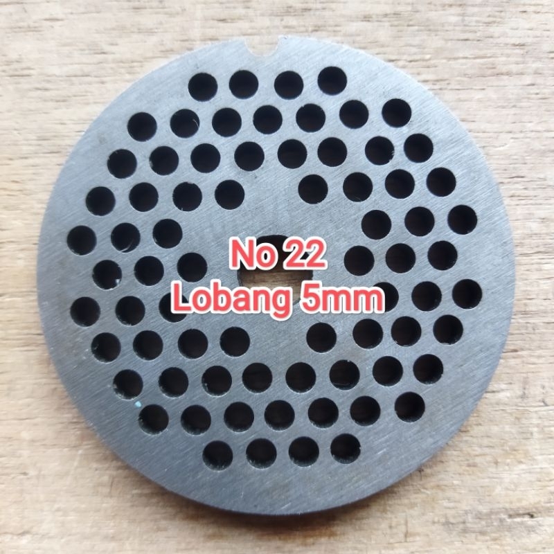 Jual Saringan Gilingan Daging no. 22 Lobang 5mm | Shopee Indonesia