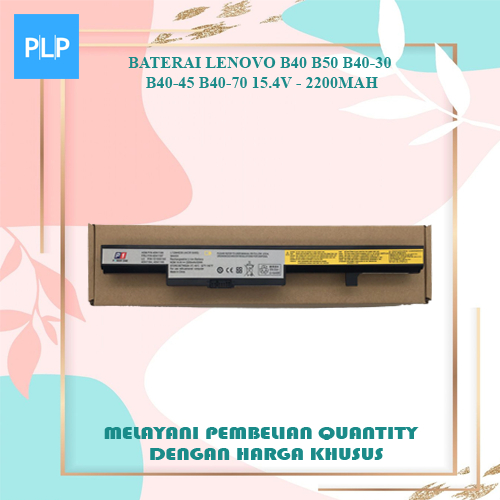 Jual BATERAI LAPTOP LENOVO B40-70 B40 B50 B40-30 B40-45 L13L4A01 BLACK | Shopee Indonesia