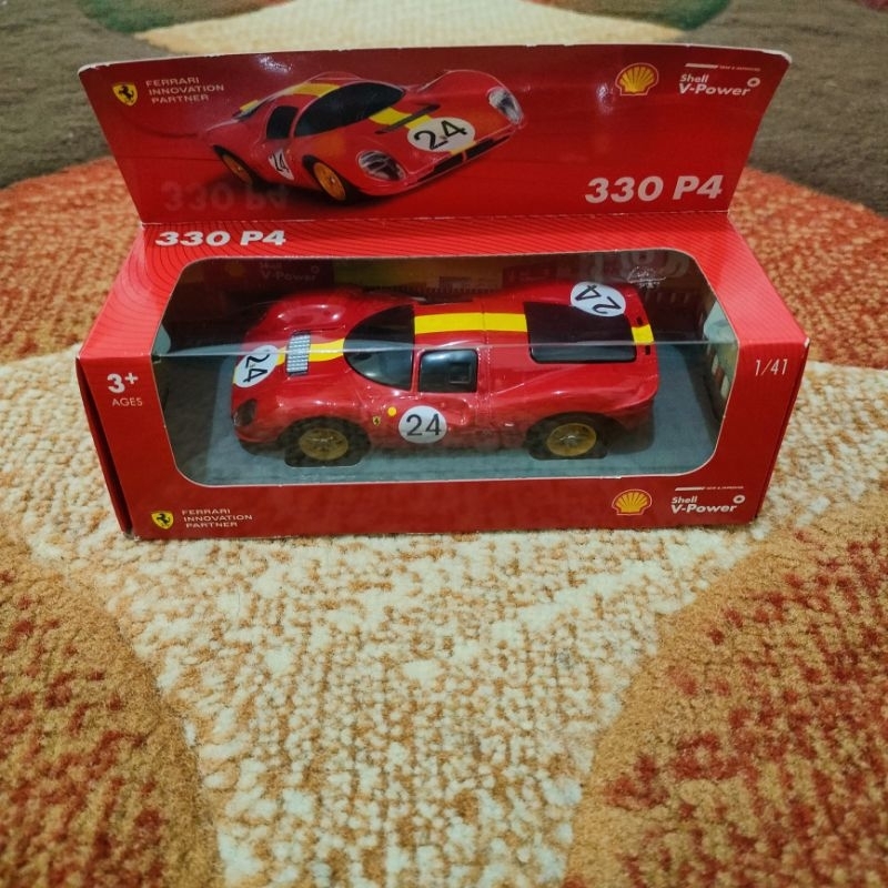 Jual Shell Diecast Ferrari 330 P4 (MISB) Limited Edition | Shopee Indonesia