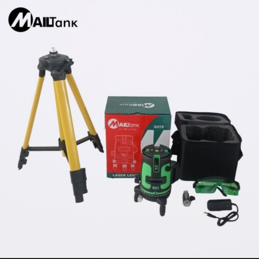 Jual Laser Level Mailtank SH79 / Waterpass Laser Mailtank SH79 + Tripod ...