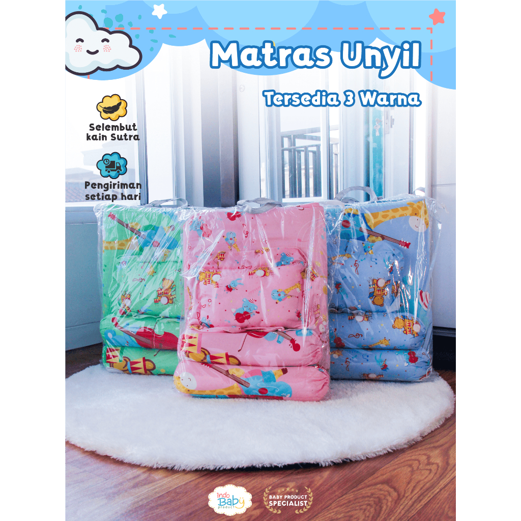 Jual Kasur Bayi Set Lipat Bantal 2 Guling GRATIS BANTAL 2 GULING DAN ...