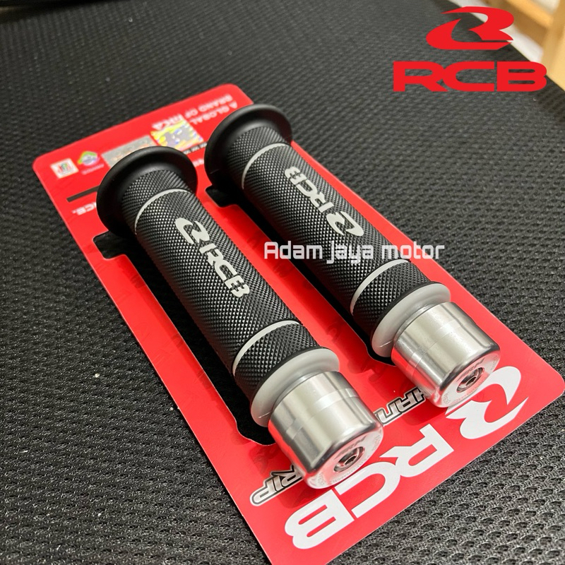 Jual RCB RACING BOY HANDGRIP HG55 + JALU STANG ARM BULAT CNC UNIVERSAL ...