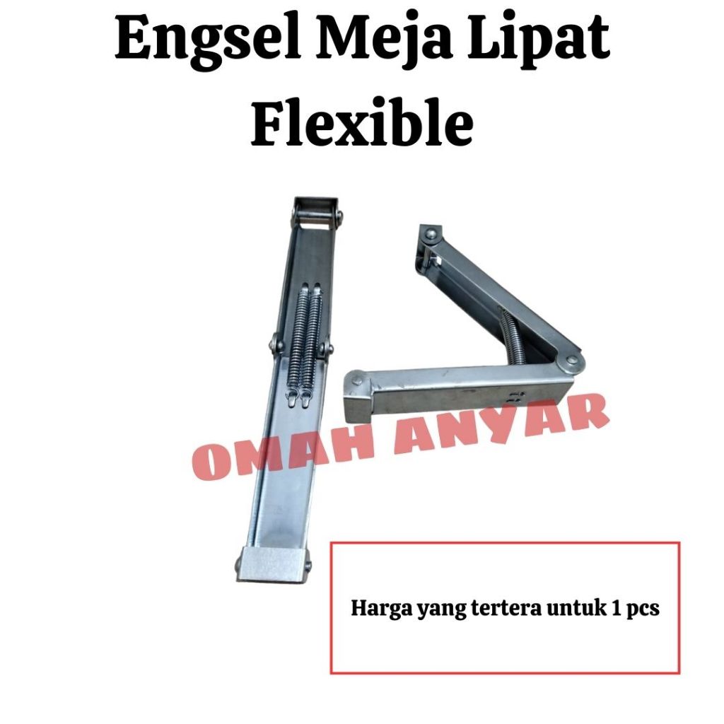 Jual Engsel Besi Meja Lipat Flexible Fleksibel 26cm | Shopee Indonesia