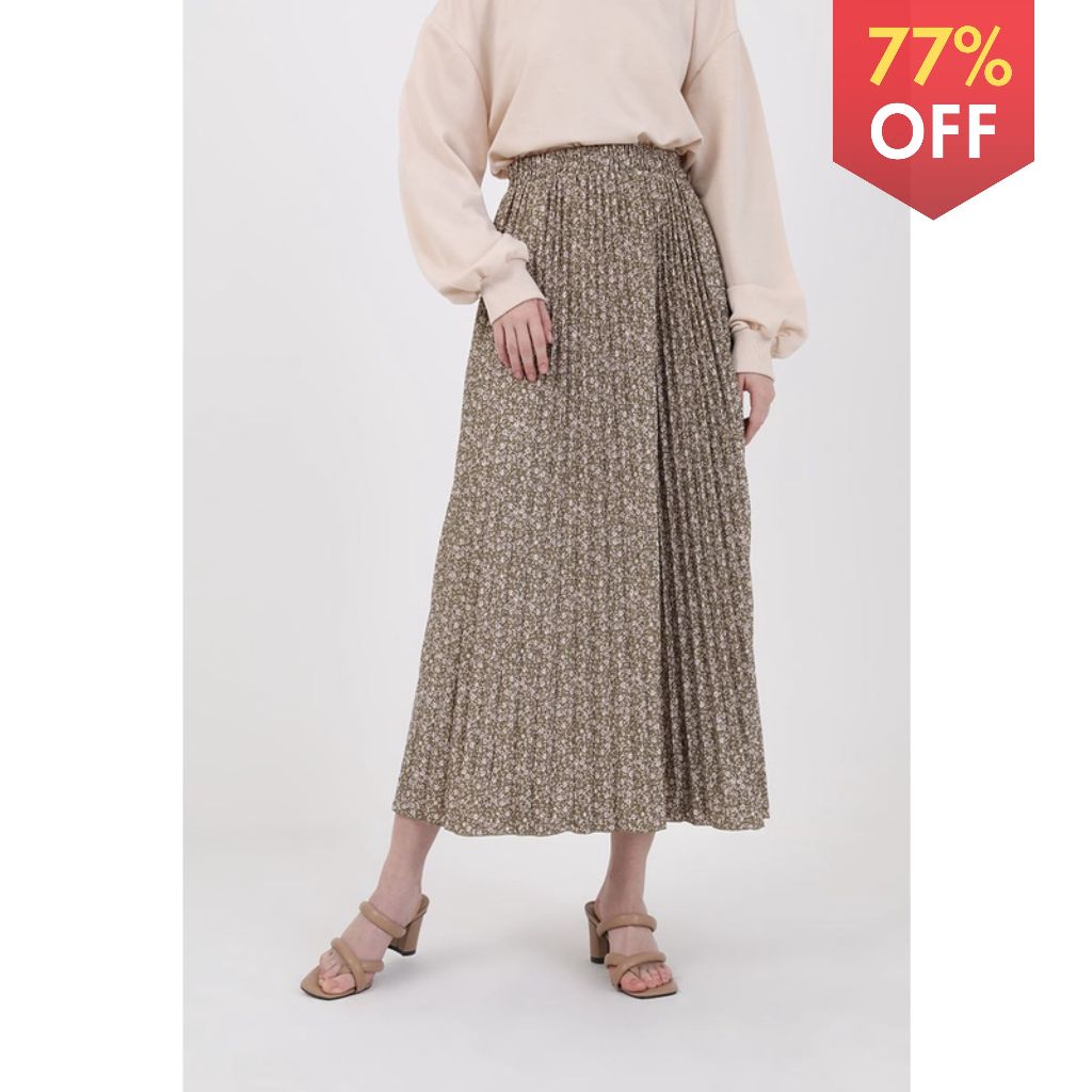 Jual Berrybenka - Rok Wanita Korean Style Motif Bunga Tekka Cornelia ...