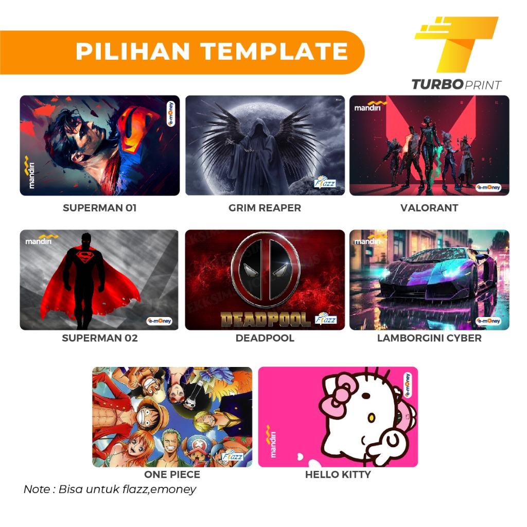 Jual E MONEY MANDIRI / E-TOLL CUSTOM / LIVIN / PEMBAYARAN DIGITAL ...