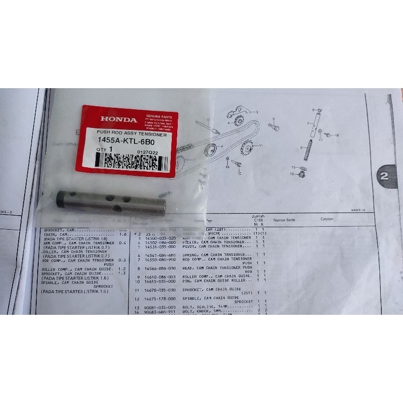 Jual Sulingan honda prima grand legenda supra 100 original AHM | Shopee ...