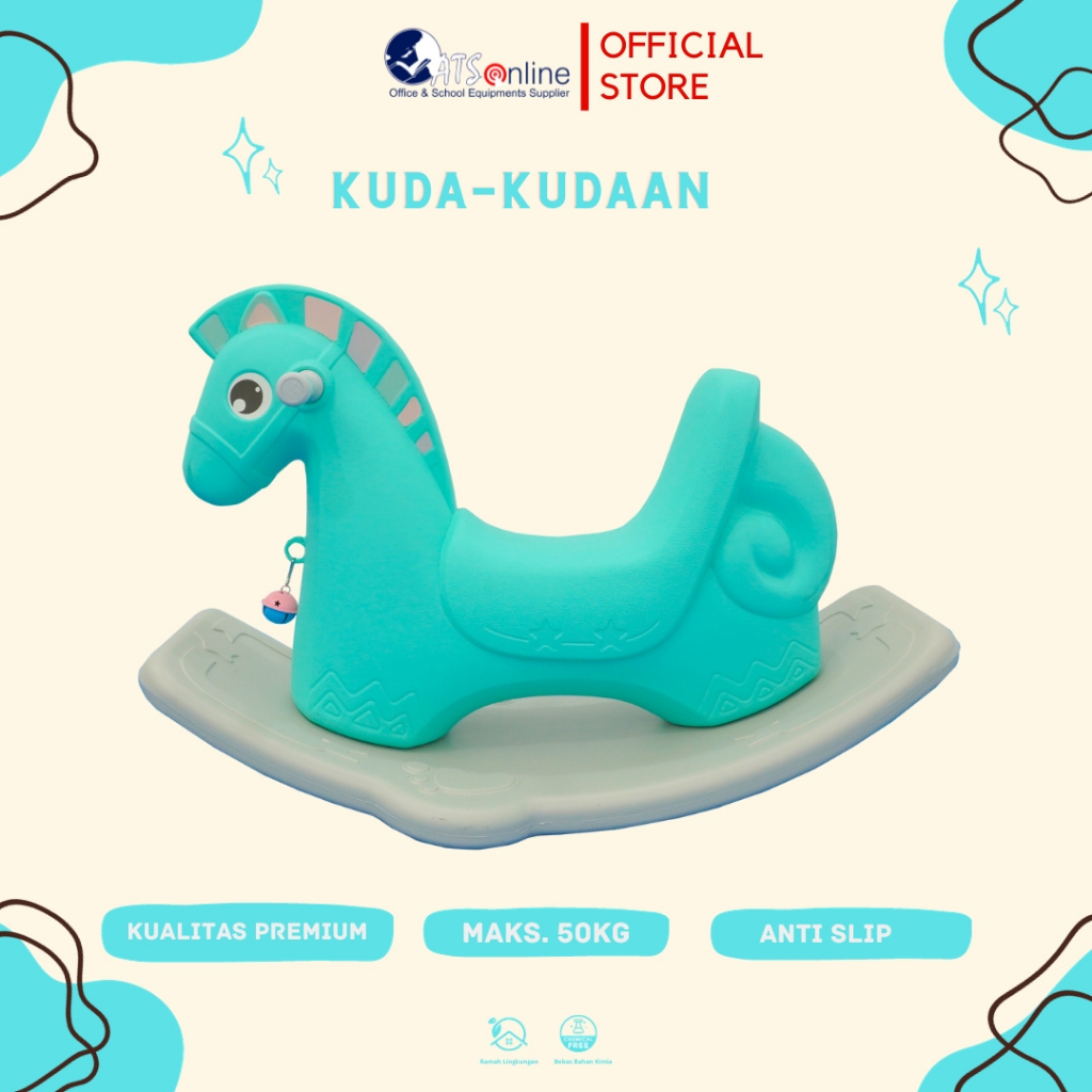 Jual Molion Mainan Kuda - Kudaan Anak Indoor Playground Rocking Horse ...