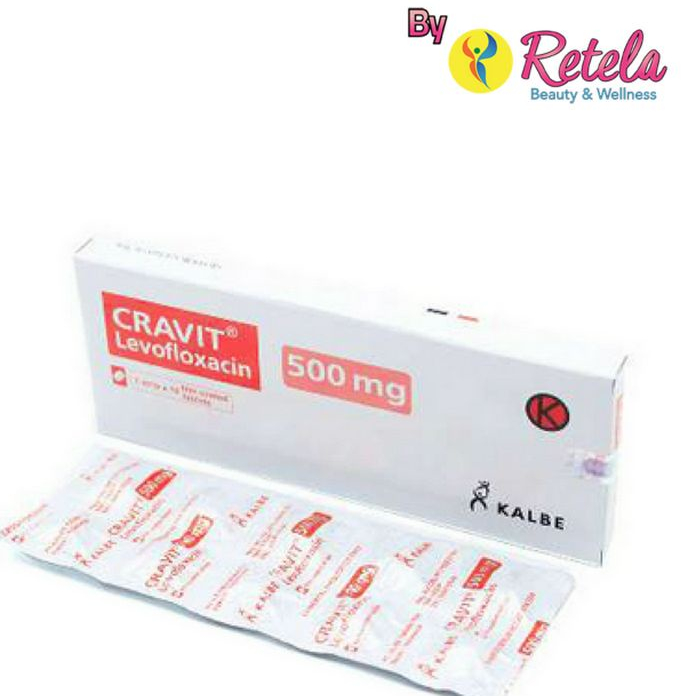 Jual Cravit 500mg 1 Strip 10 Tablet | Shopee Indonesia