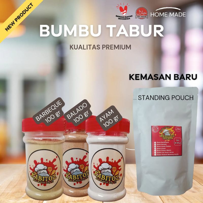 Jual [KABITOZ] Bumbu Tabur Premium / Bumbu Halus All Varian | Shopee Indonesia