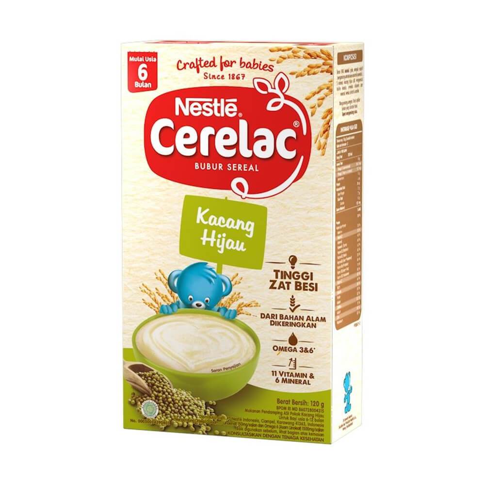 Jual Nestle Cerelac Kacang Hijau 120GR | Shopee Indonesia