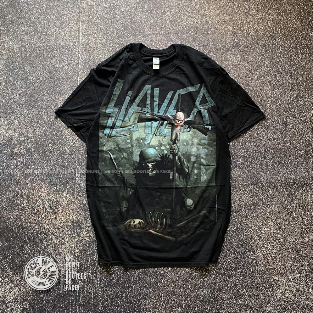 Jual SLAYER - SOLDIER CROSS Kaos Band Original | Shopee Indonesia
