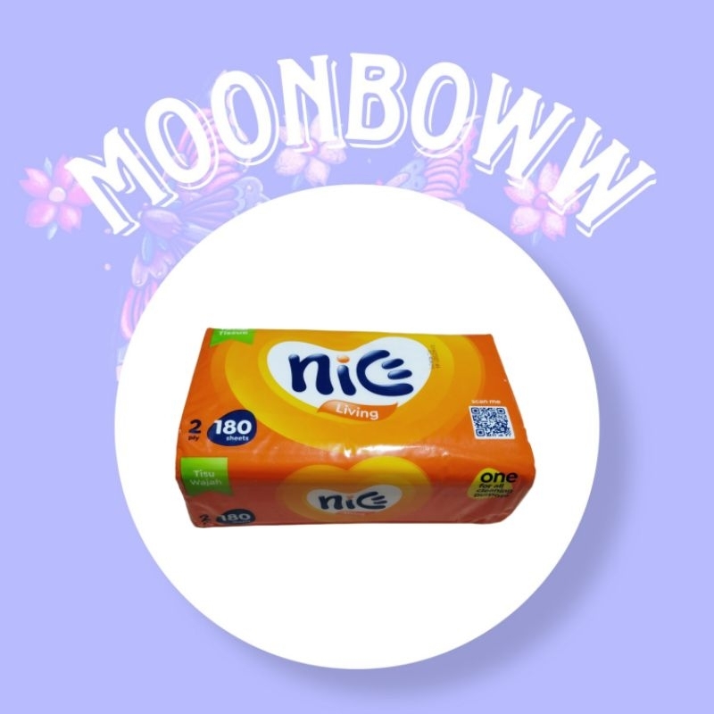 Jual Facial Tissue Nice Living 2 Ply 180 Sheets | Shopee Indonesia